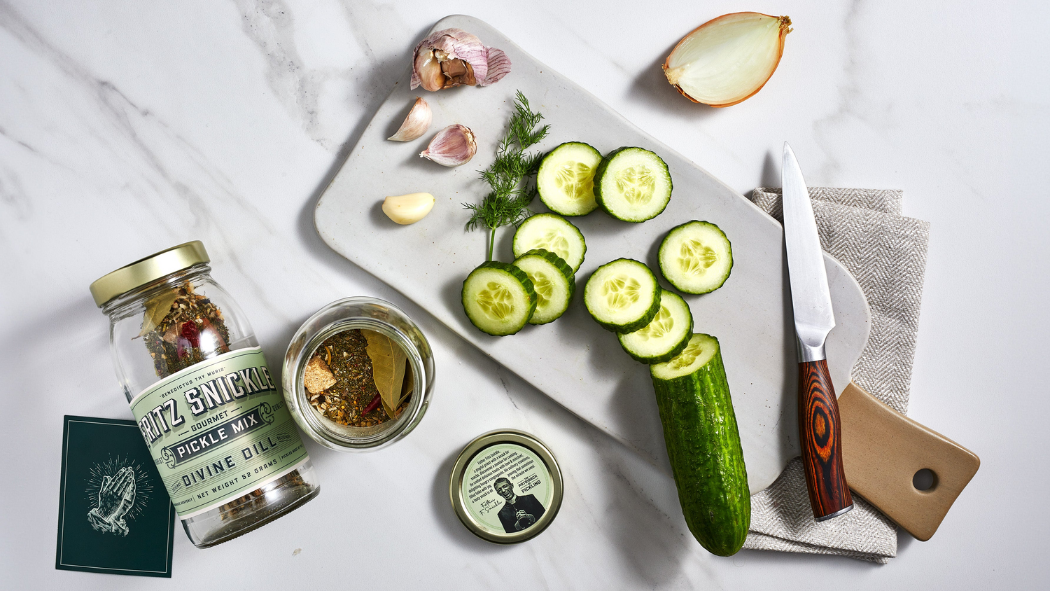 Snickle Snack Co. – DIY Gourmet Pickle Mixes & Whimsical Snacks | Bold