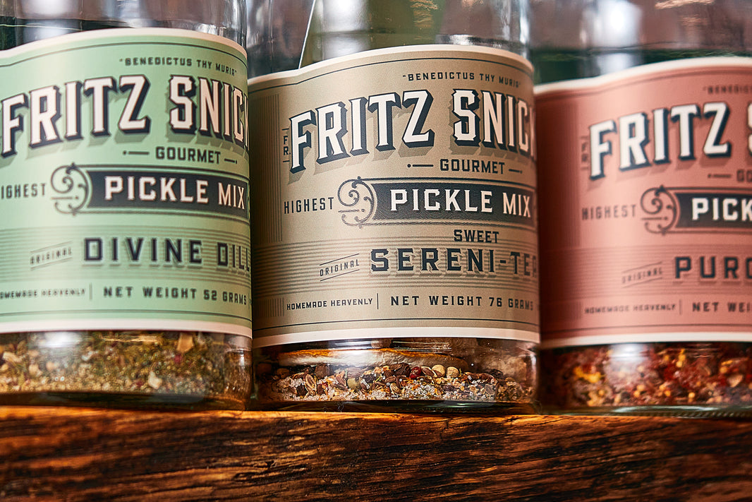 Snickle Snack Co. – DIY Gourmet Pickle Mixes & Whimsical Snacks | Bold