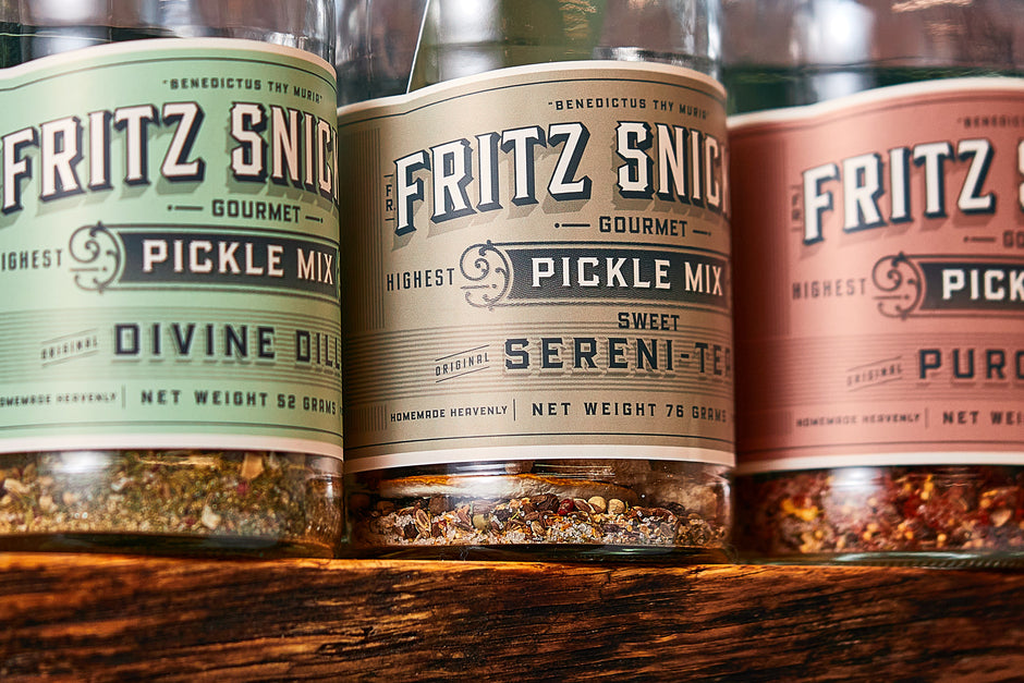 Snickle Snack Co. – DIY Gourmet Pickle Mixes & Whimsical Snacks | Bold