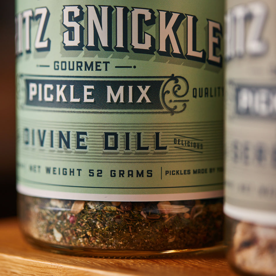 Snickle Snack Co. – DIY Gourmet Pickle Mixes & Whimsical Snacks | Bold