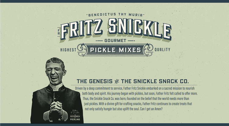 Snickle Snack Co. – DIY Gourmet Pickle Mixes & Whimsical Snacks | Bold