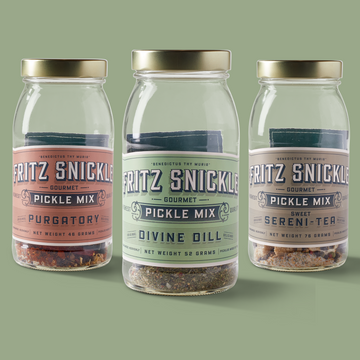 Snickle Snack Co. – DIY Gourmet Pickle Mixes & Whimsical Snacks | Bold